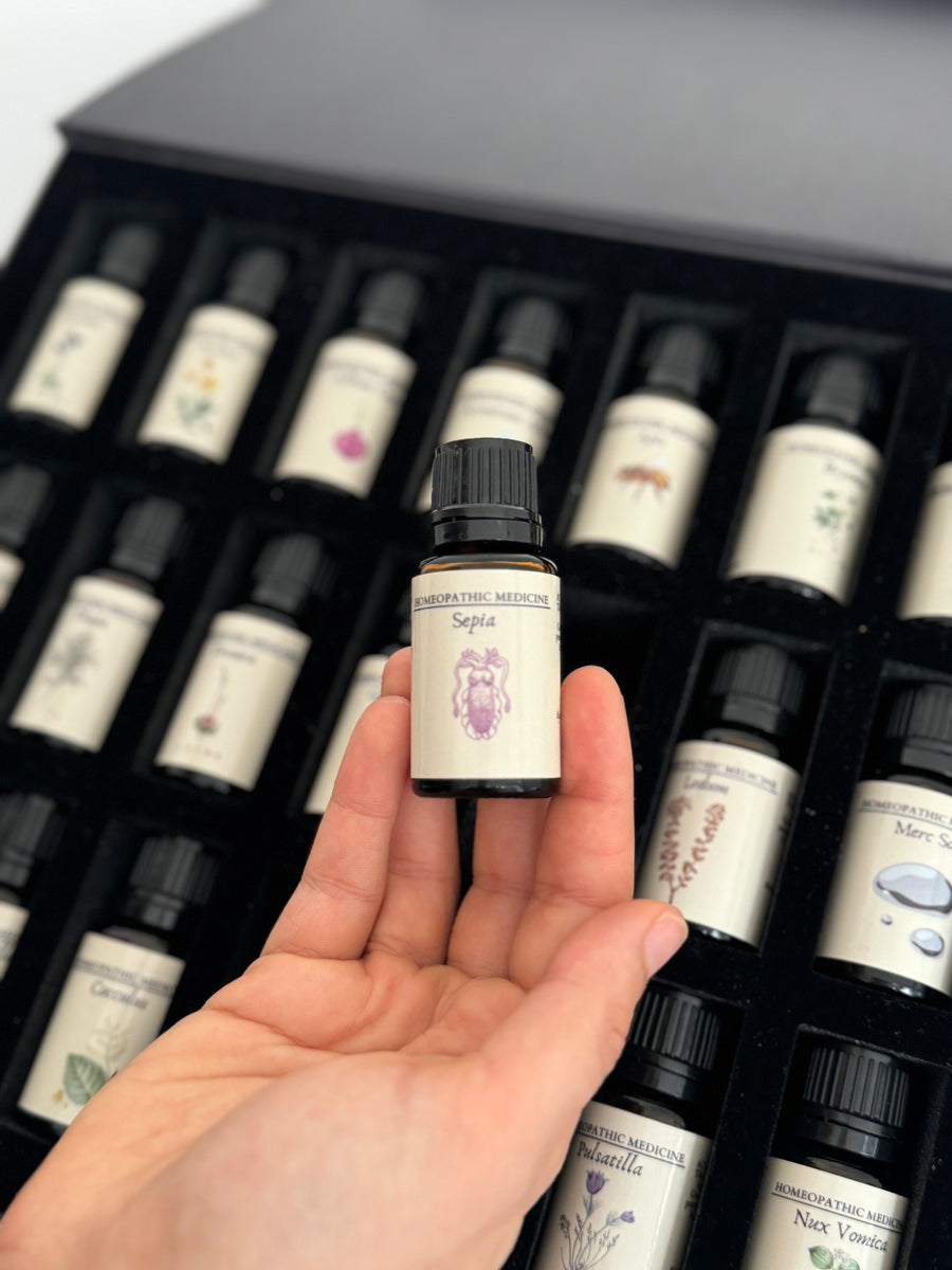 Homeopathic First Aid kit - 24 Remedies (BLACK BOX) – The Lioness